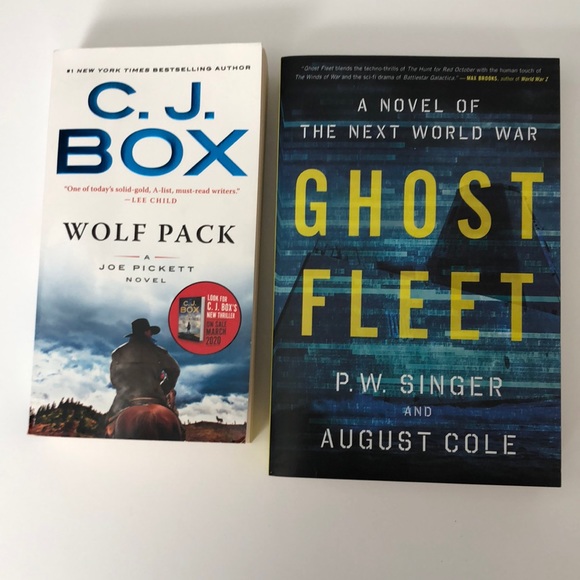 Barnes & Noble | Other | Lot Of 2 Booksghost Fleet By Pw Singer August ...